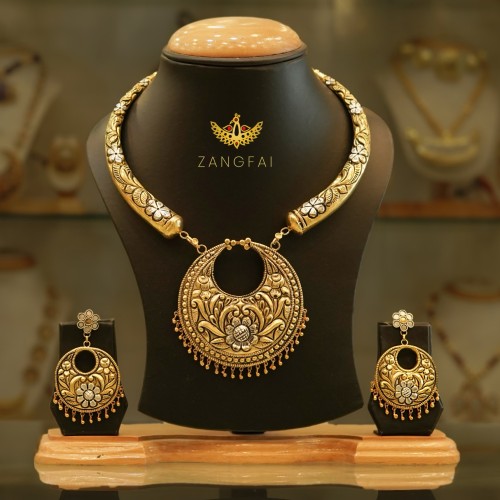 Assamese Traditional Gamkharu Pairs | Pure Silver