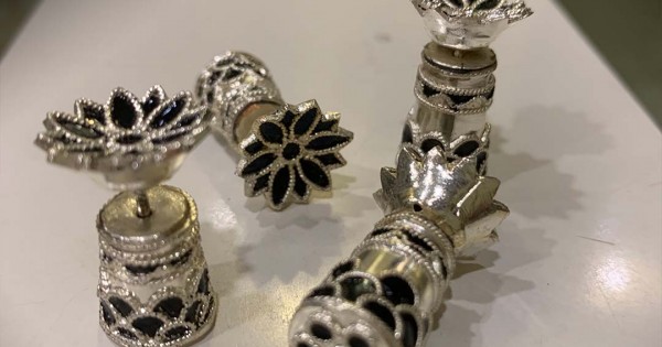 Assamese Traditional thuriya earrings|pure Silver