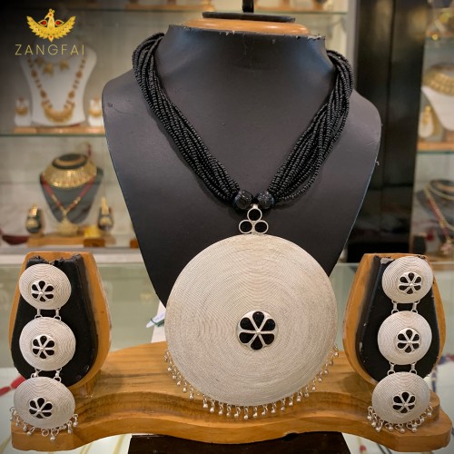 Assamese Traditional big jaapi set| pure silver base gold dipped.