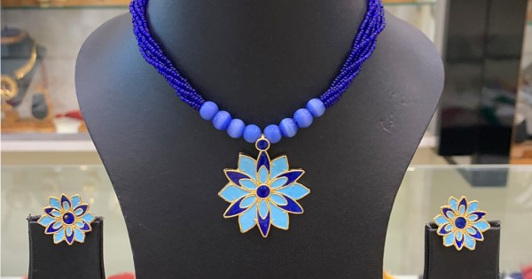 Assamese Traditional square thuriya phul set|pure Silver gold dipped